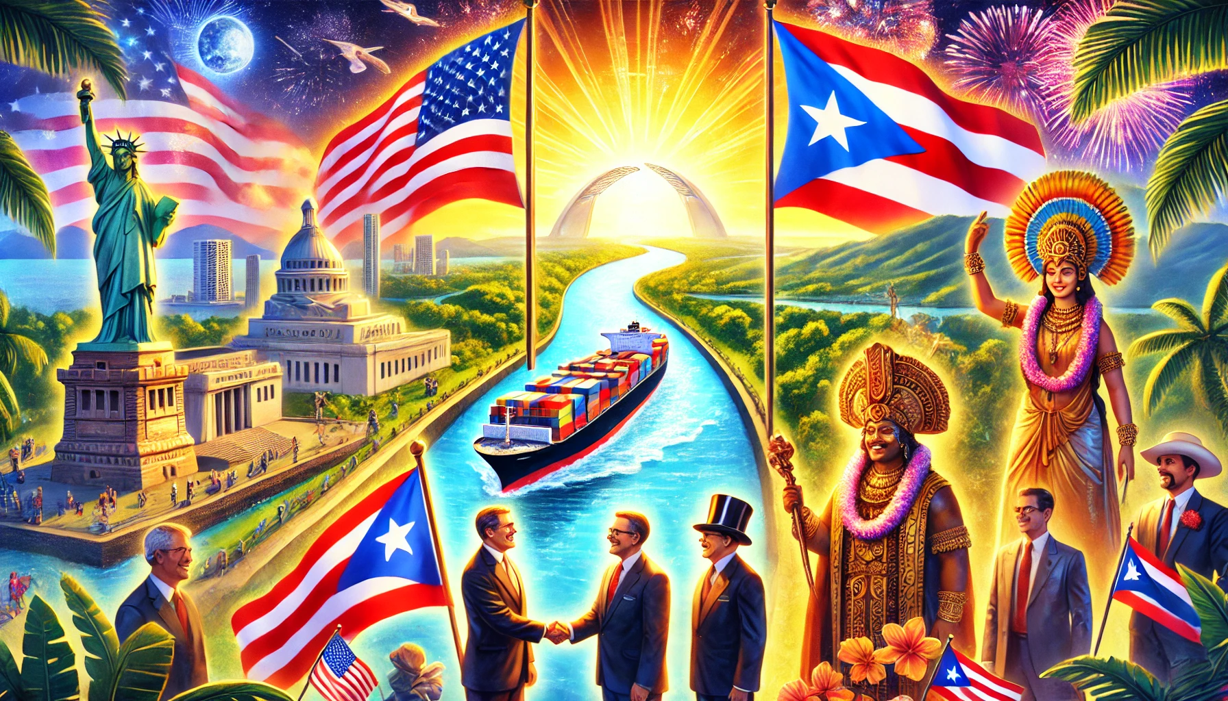Panama Canal Back in U.S. Hands, Puerto Rico Set for Statehood, and ...